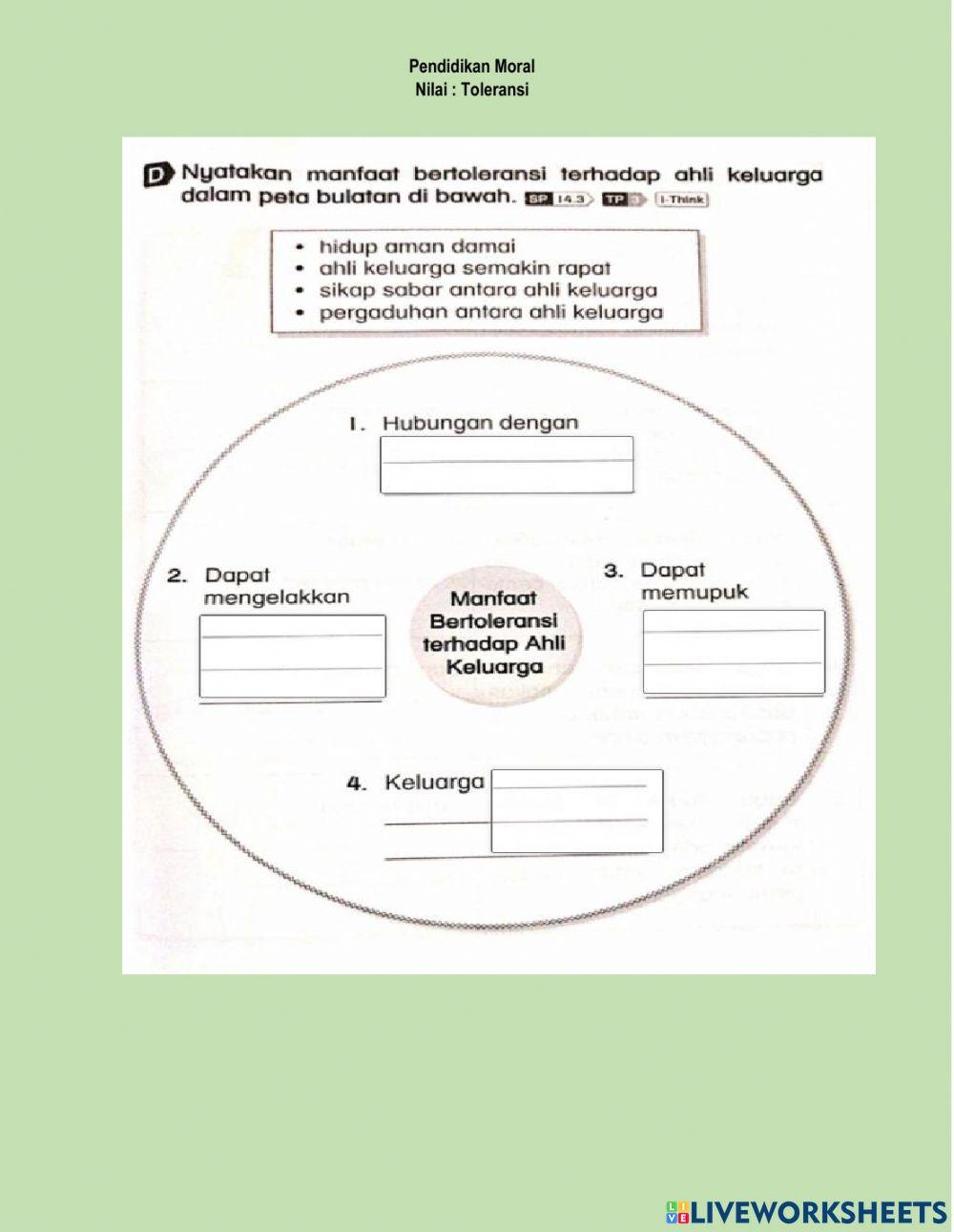 Nilai :Toleransi worksheet | Live Worksheets