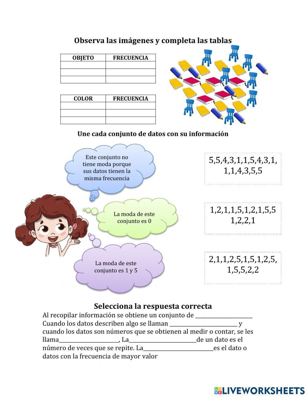 La moda activity | Live Worksheets