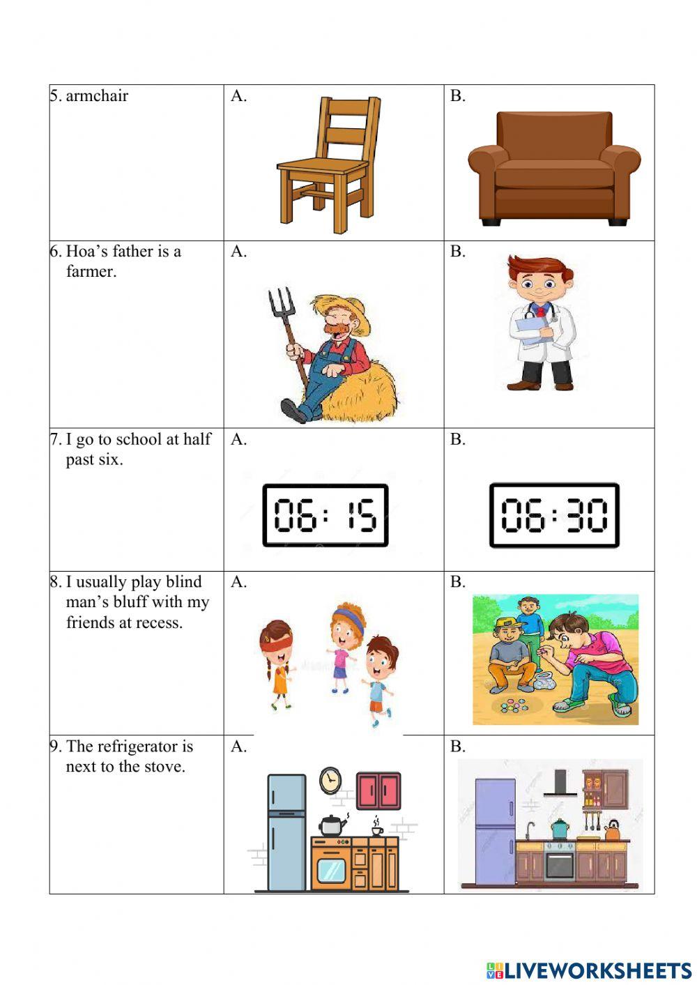 AVCB-G7.1-Reading test worksheet | Live Worksheets