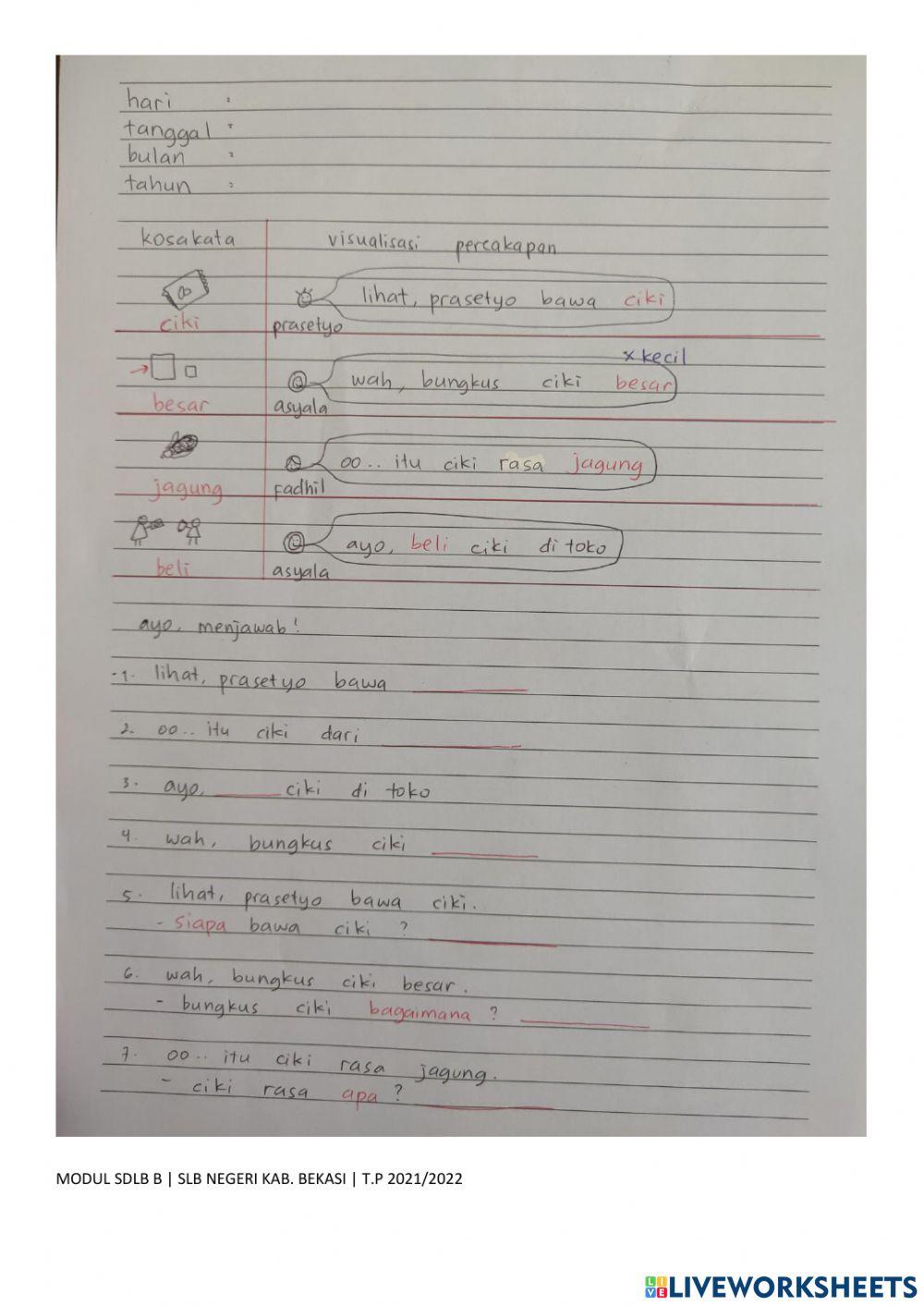 18 november 2021 worksheet | Live Worksheets