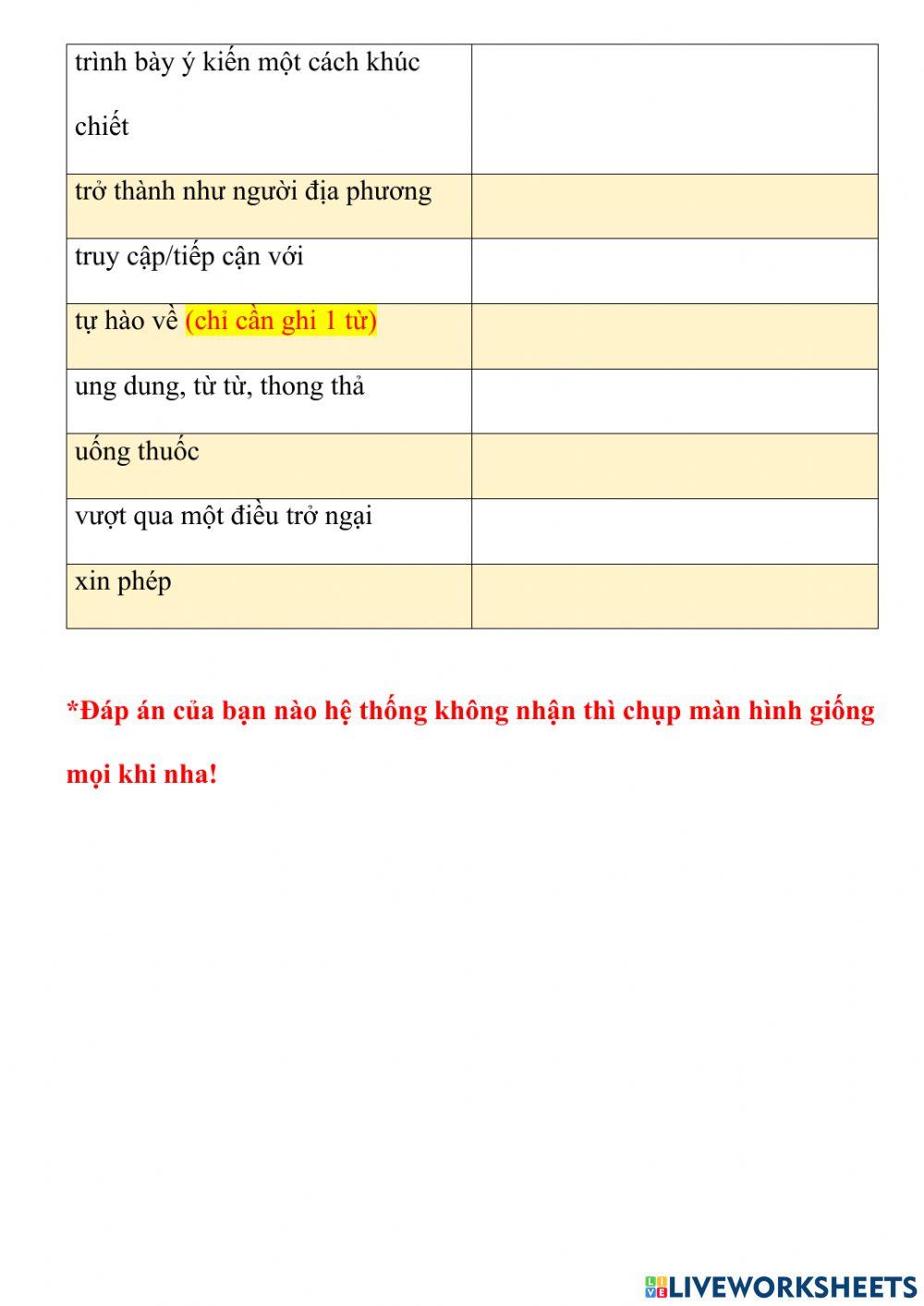 G12 - Collocation with Go & Gain worksheet | Live Worksheets