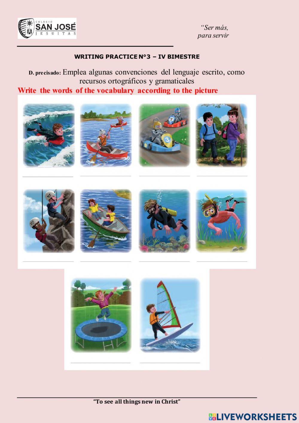 Ing-pcw3-5p-ivb-2021 worksheet | Live Worksheets