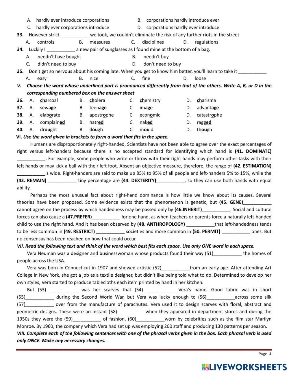 De CSP 2016 online exercise for | Live Worksheets