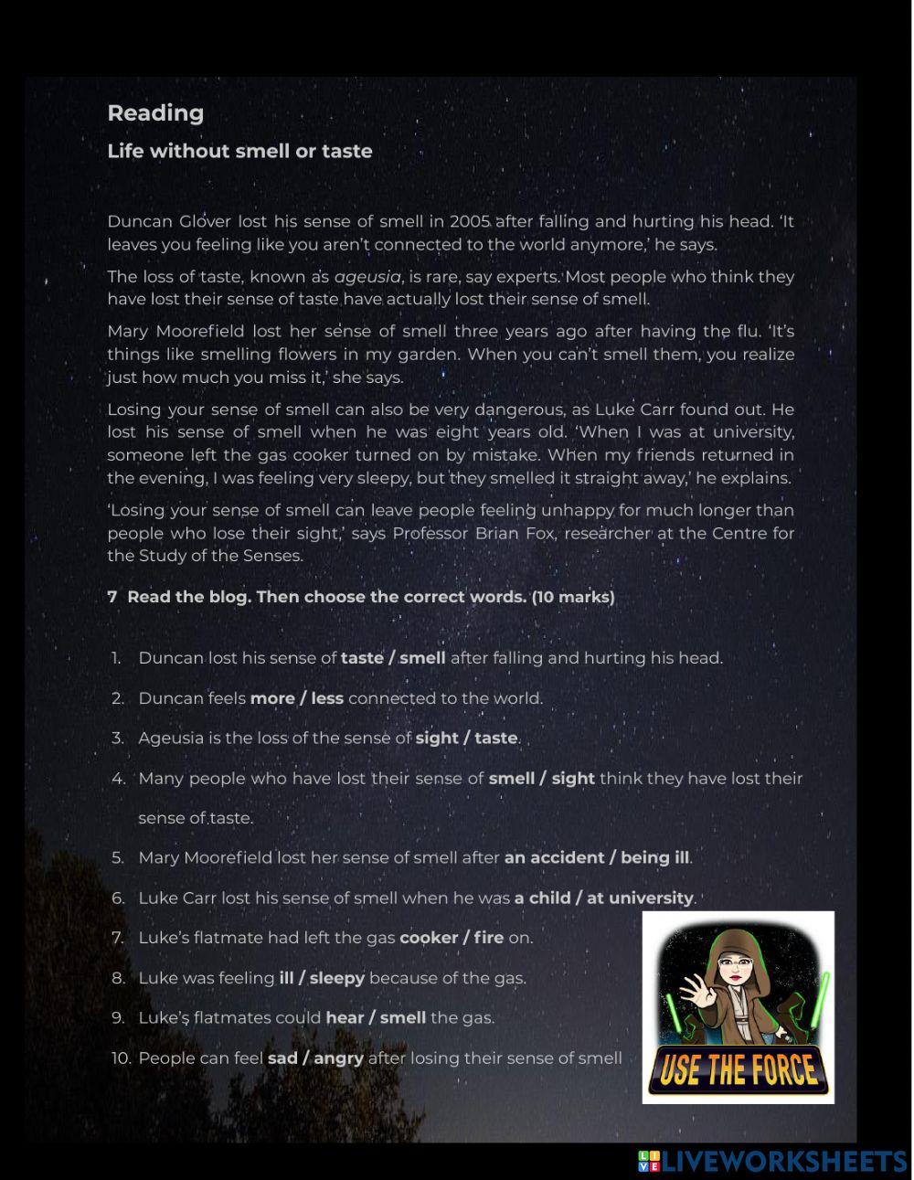 Reading b1 | Free Interactive Worksheets | 1658536