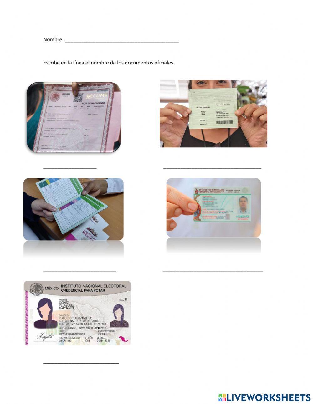 Documentos Oficiales 1658948 | fabiolacstr | Live