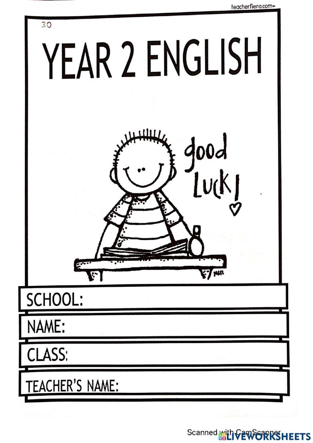 English Year 2 online exercise for | Live Worksheets