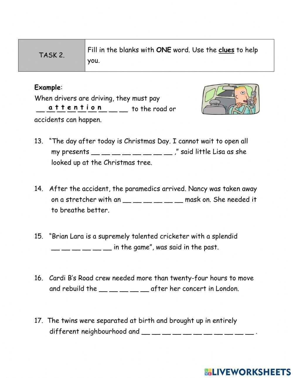 High Frequency Words online worksheet for 5 | Live Worksheets