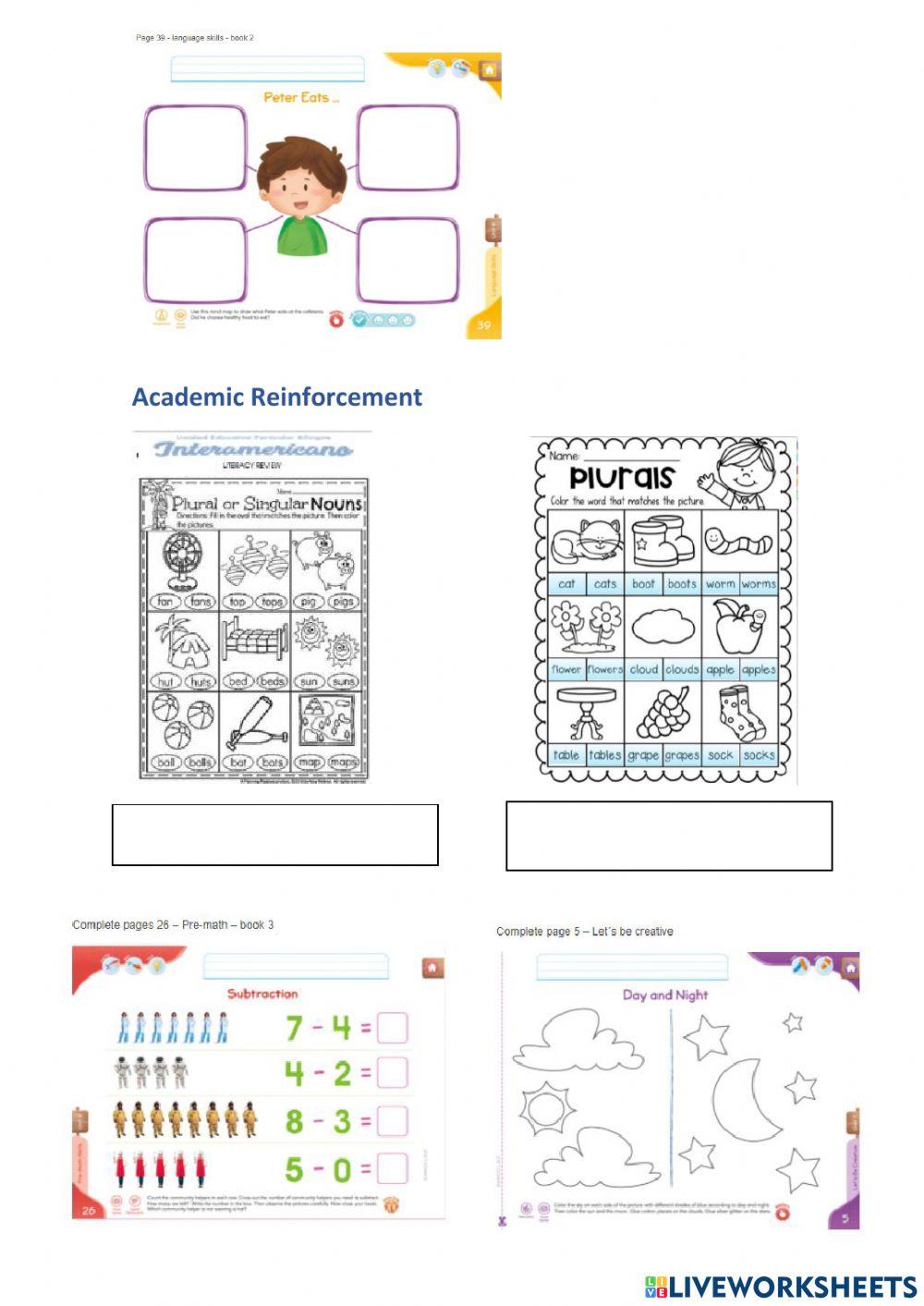 Weekly activities 28 worksheet | Live Worksheets