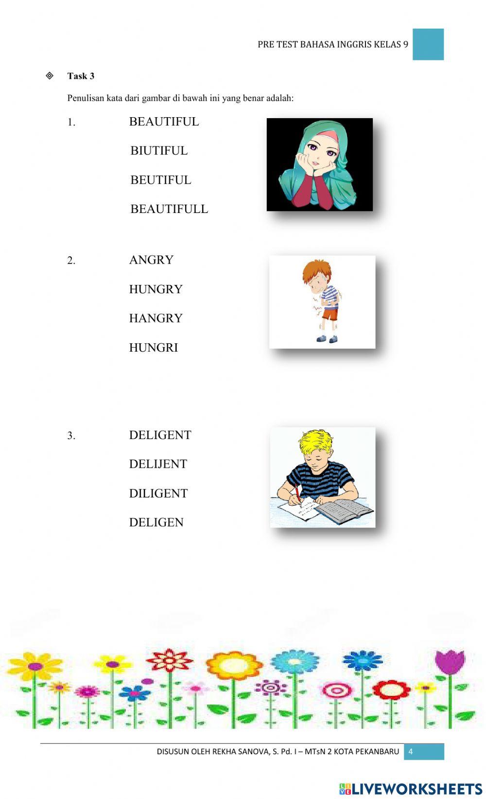 Be adjective and Comperative Degree worksheet | Live Worksheets