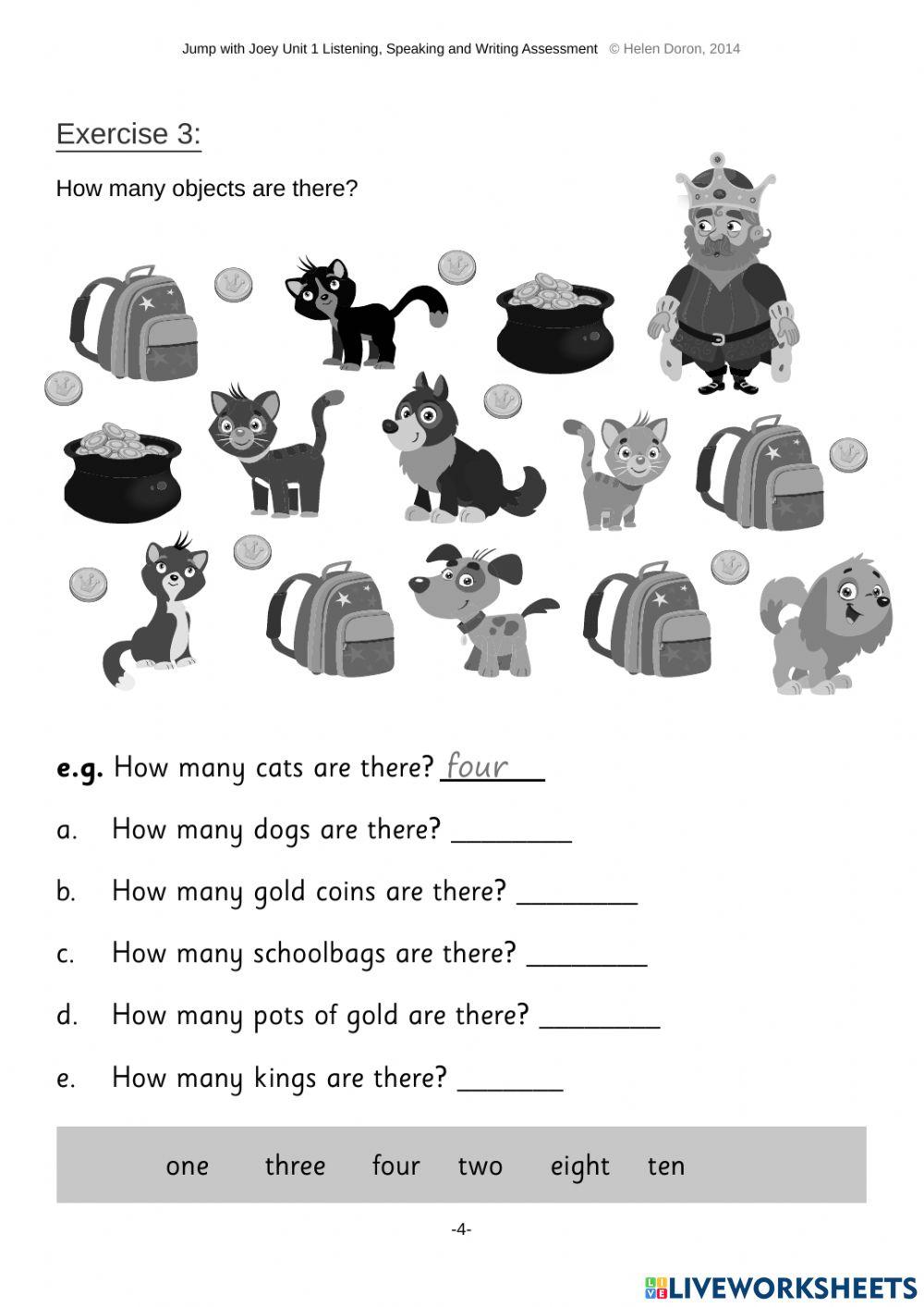 JWJ Assessment 1 | Free Interactive Worksheets | 5246141