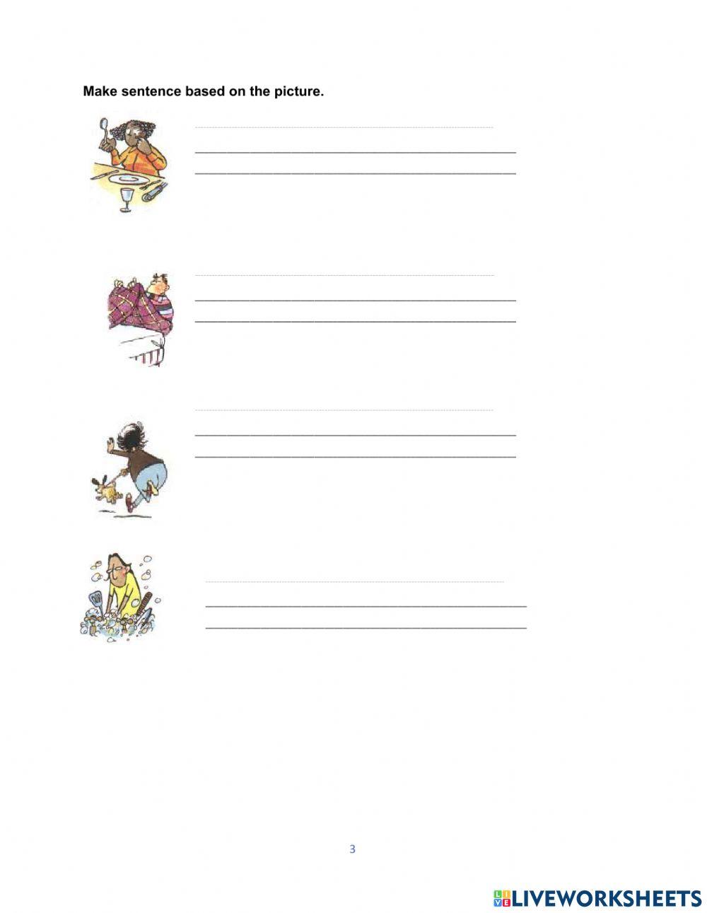 Help at home activity | Live Worksheets