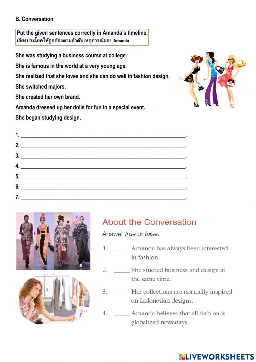 Unit 1-New Language and Coversation online exercise for | Live Worksheets
