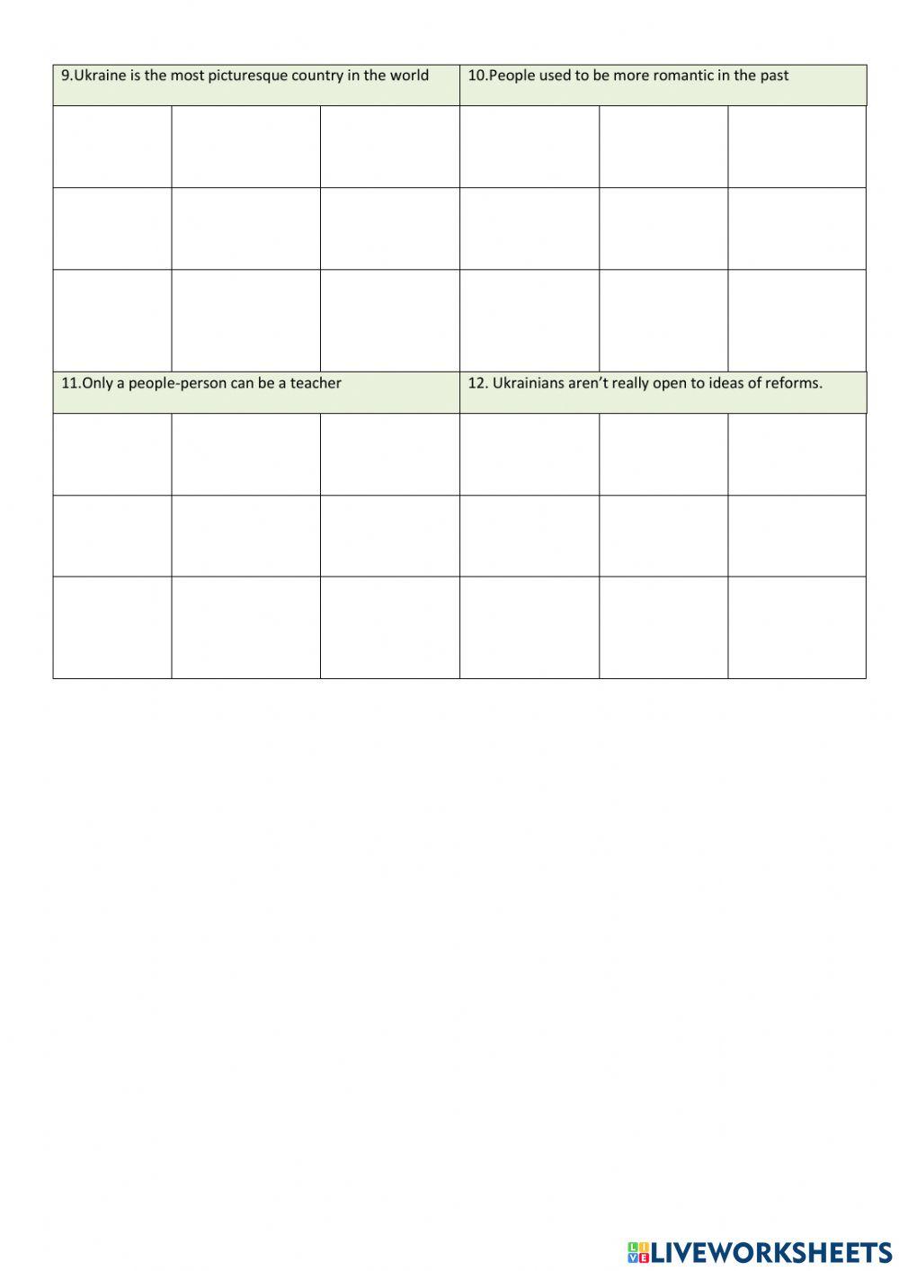Level 3. Final revision worksheet | Live Worksheets