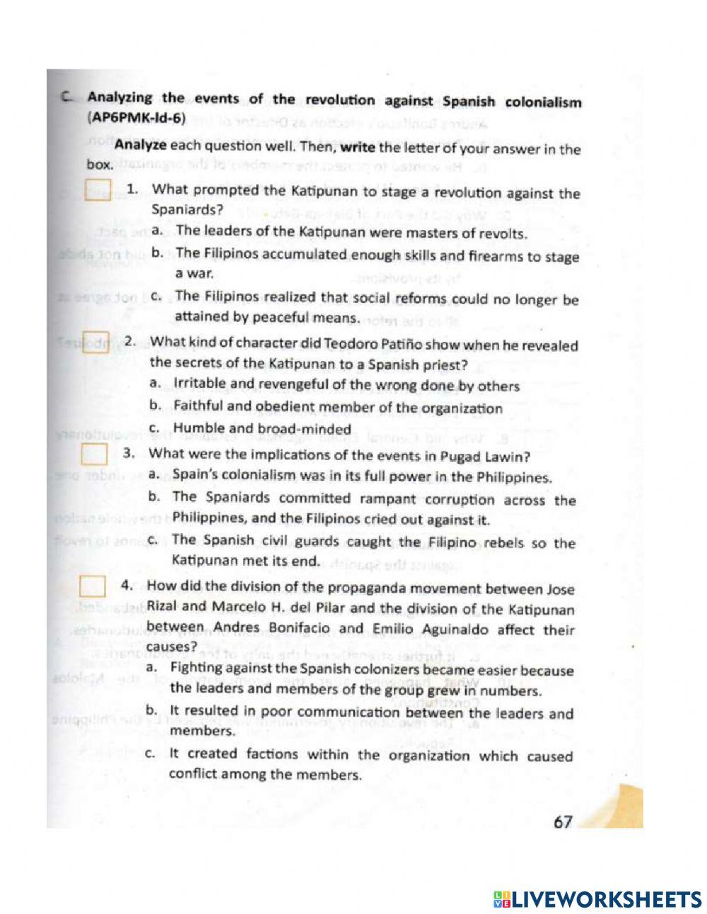 4055358 | Home Task -2 | donah_ocampo | LiveWorksheets