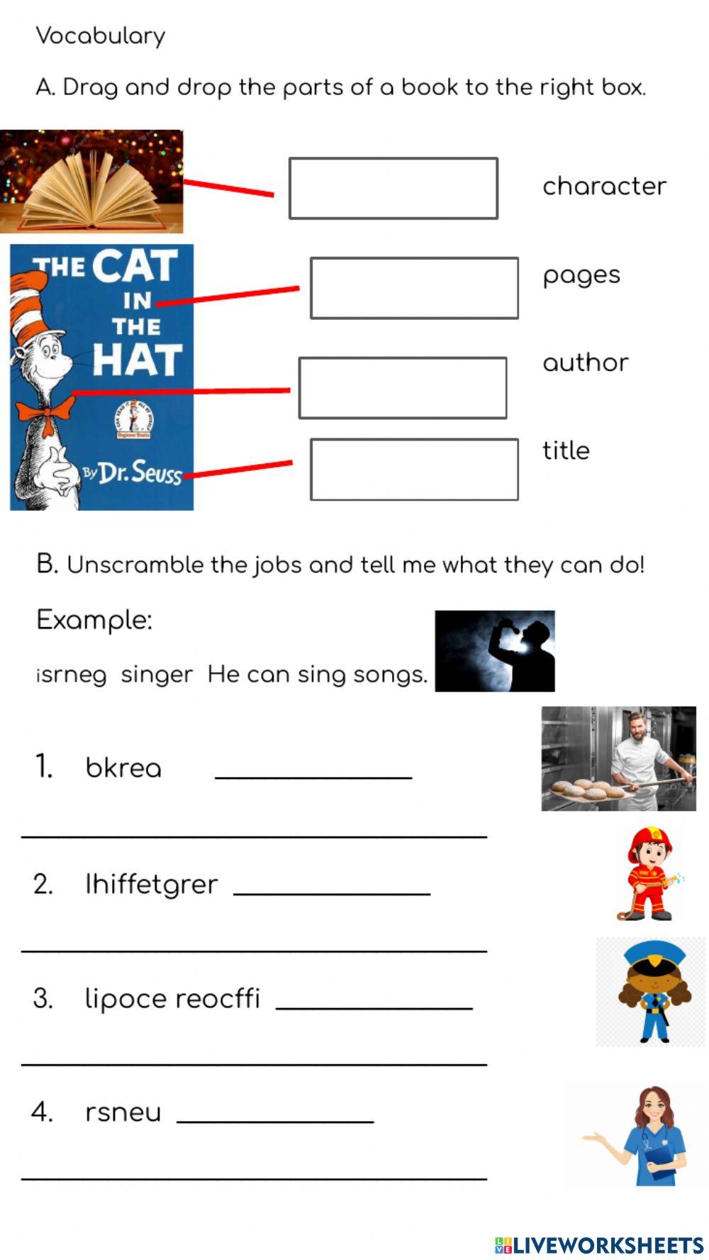 2C-D test Units 1 and 2 worksheet | Live Worksheets