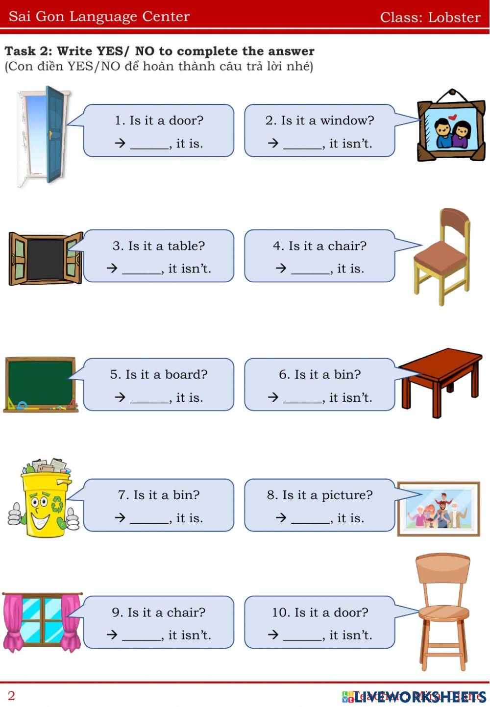 Homework-class Lobster (Nov 20th) worksheet | Live Worksheets