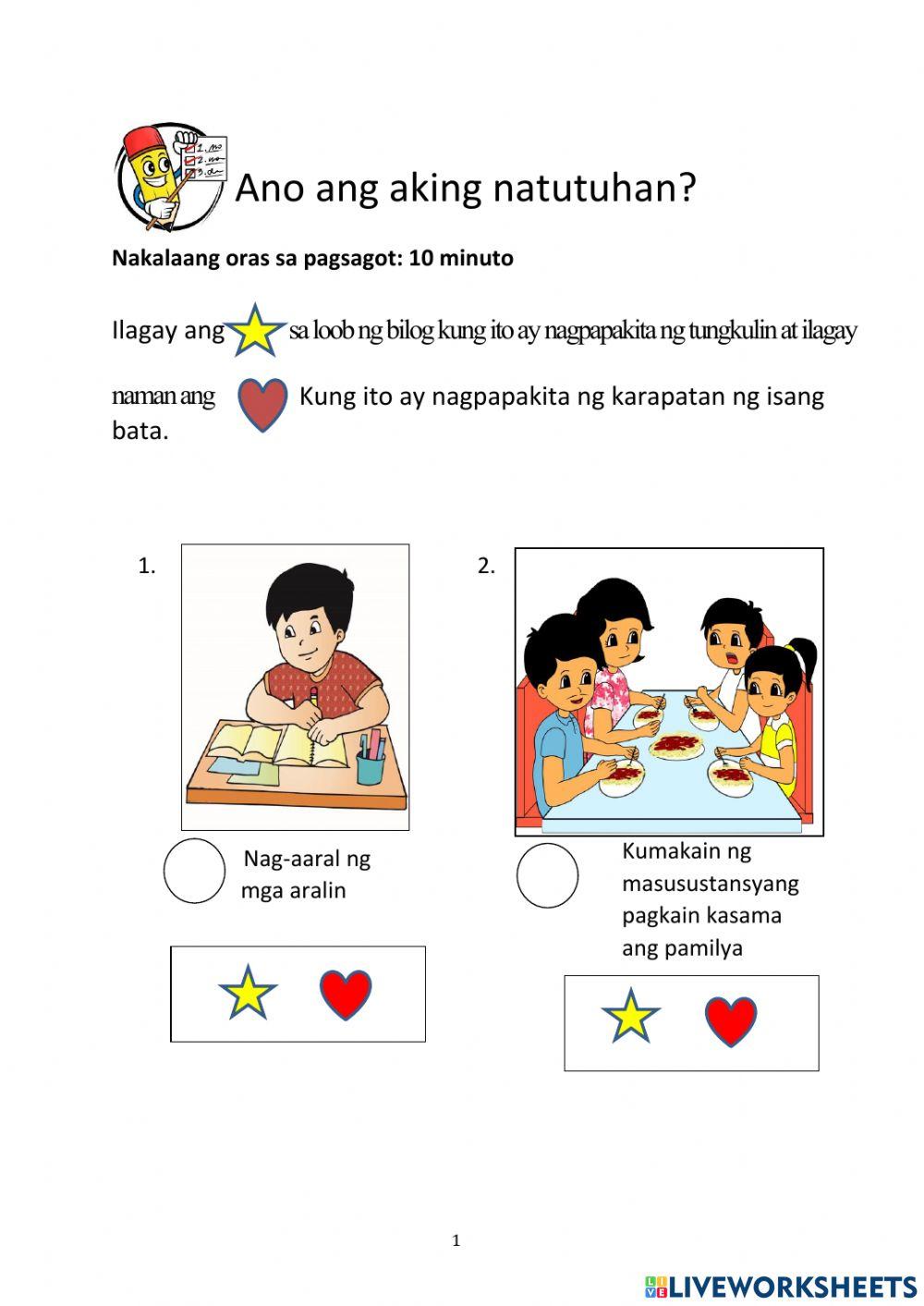 Karapatan Interactive Worksheet Live Worksheets, 44% OFF