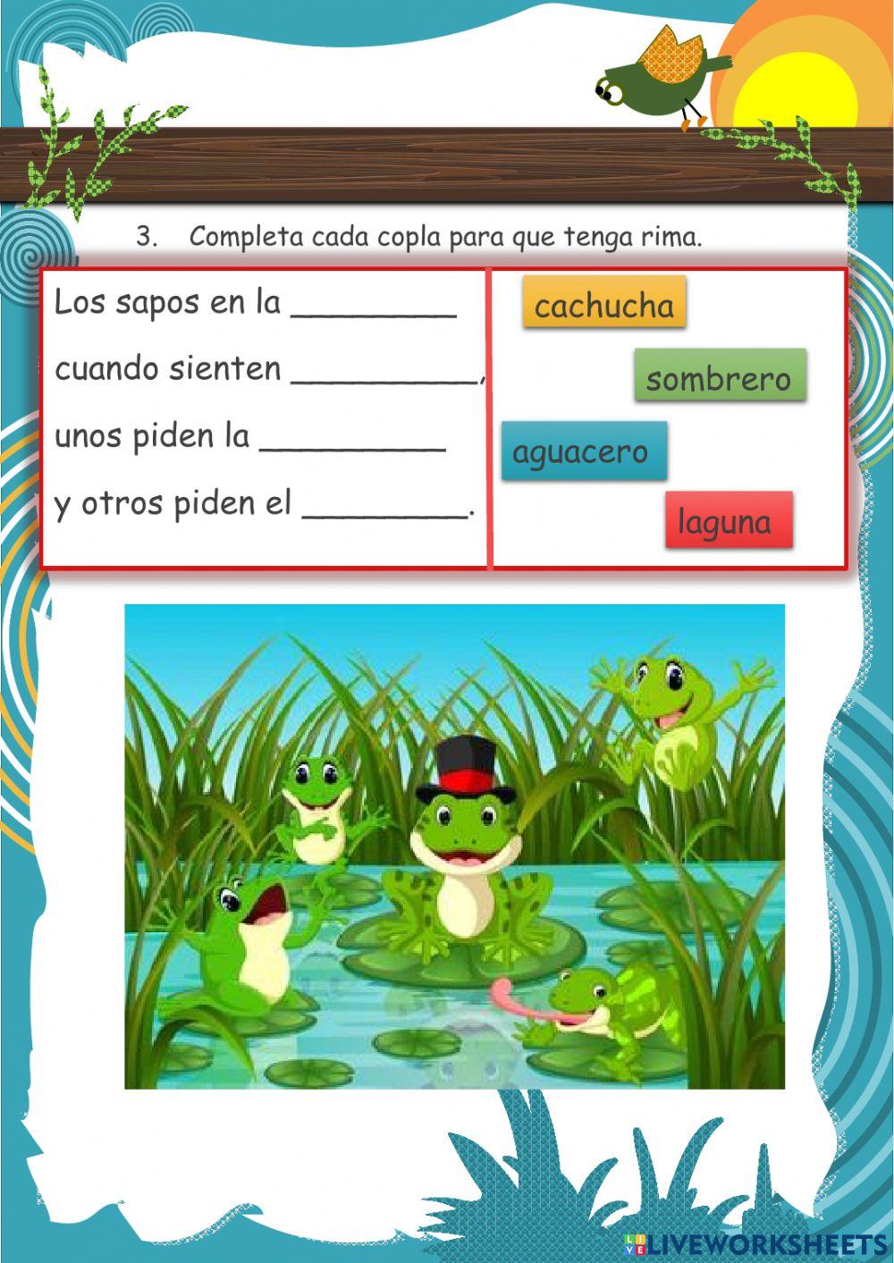 Español | Free Interactive Worksheets | 1664525
