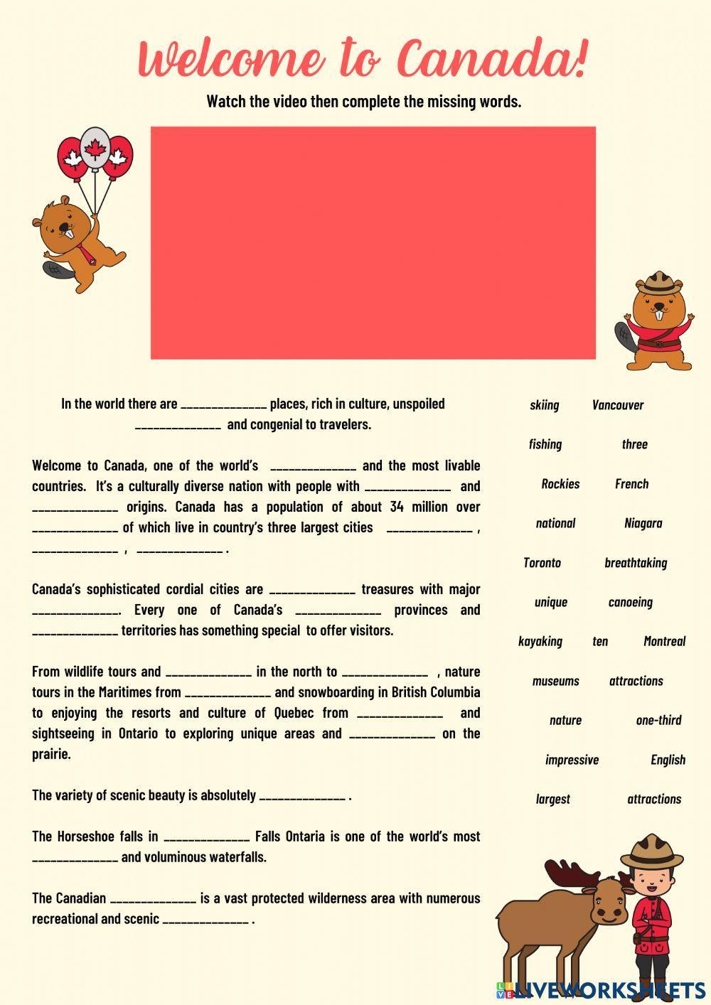 1665641 | Introduction to Canada | IlonaIP