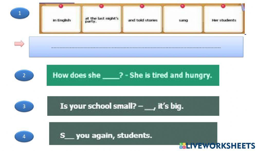 Ioe 5 tong hop thi truong worksheet | Live Worksheets