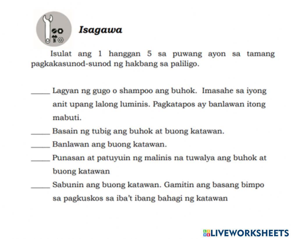 ISAGAWA | Free Interactive Worksheets | 6781721