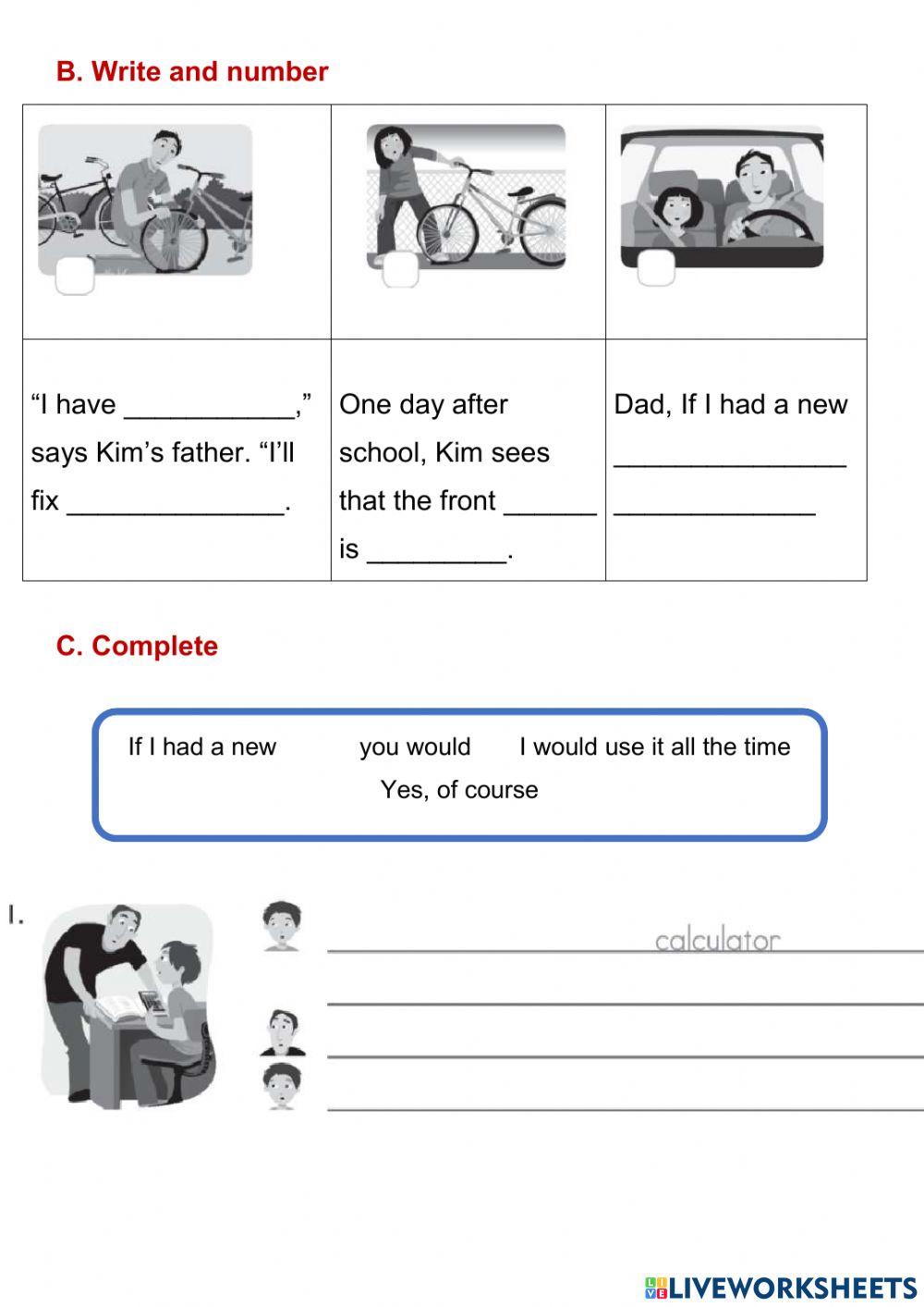 Reading story | Live Worksheets