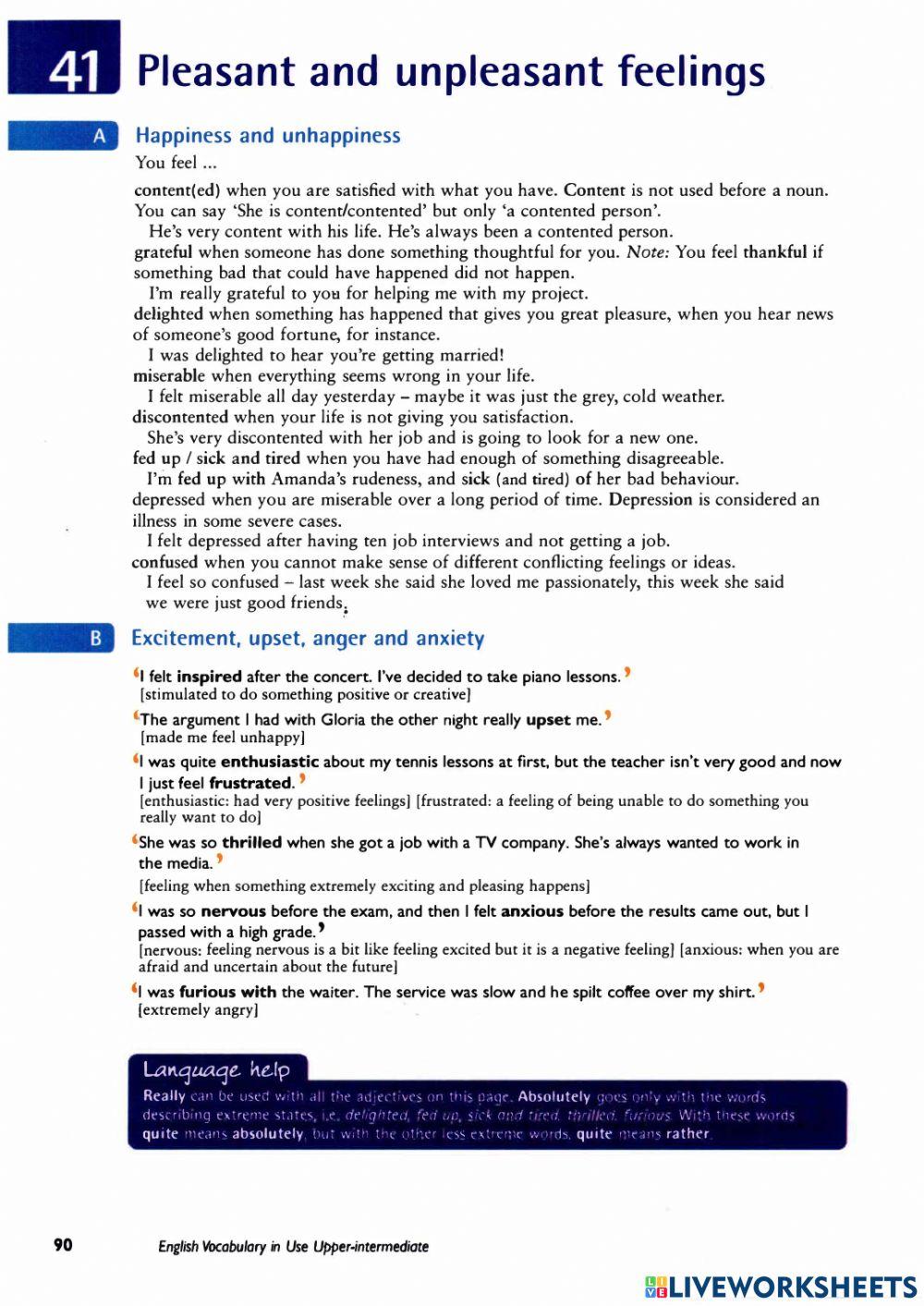 Pleasant and un… | Free Interactive Worksheets | 1668912