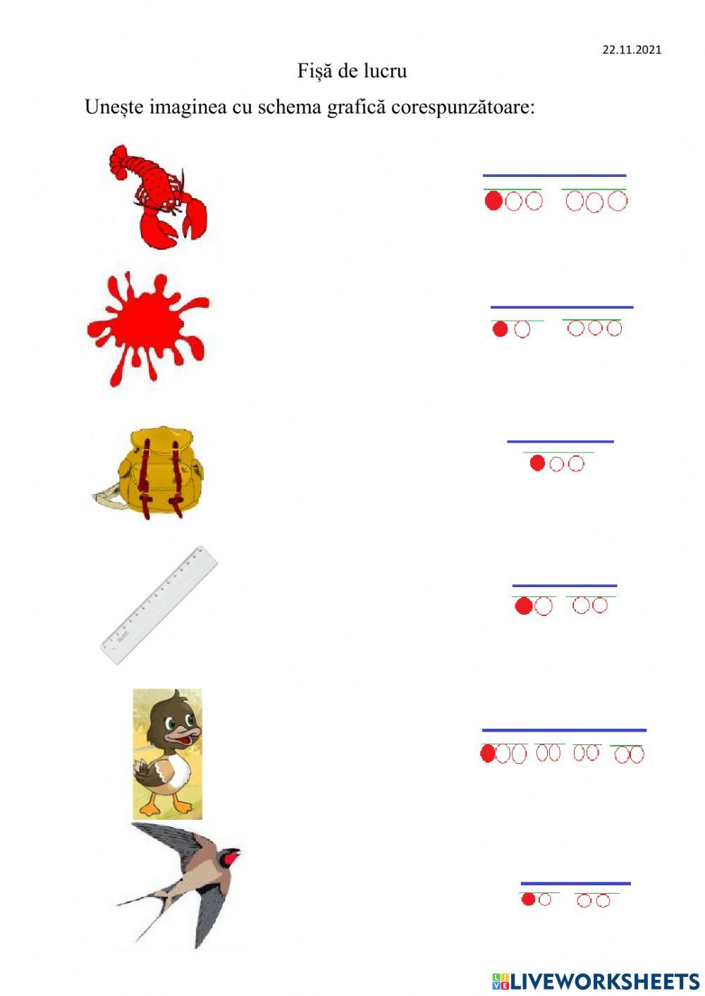 Sunetul r 5247929 | SorinaP | Live Worksheets