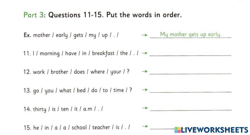 Grade 4 interactive activity for grade 4 | Live Worksheets