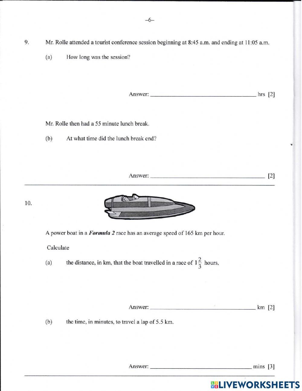 BGCSE 2016 Math Paper 1 and part of Paper 2-Dr. Thomas online exercise ...