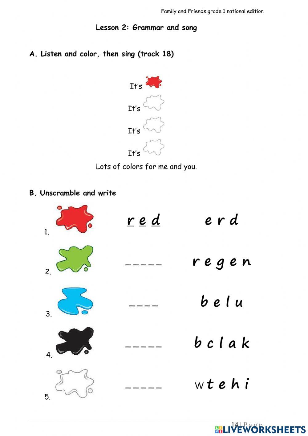 Unit 1 1671969 | Nguyen Thi Ngoc Dung | Live Worksheets