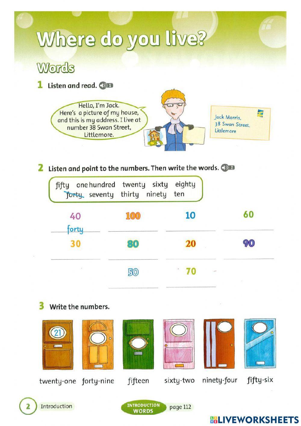 2600562 | Get ready for Movers unit 1 lesson 1
