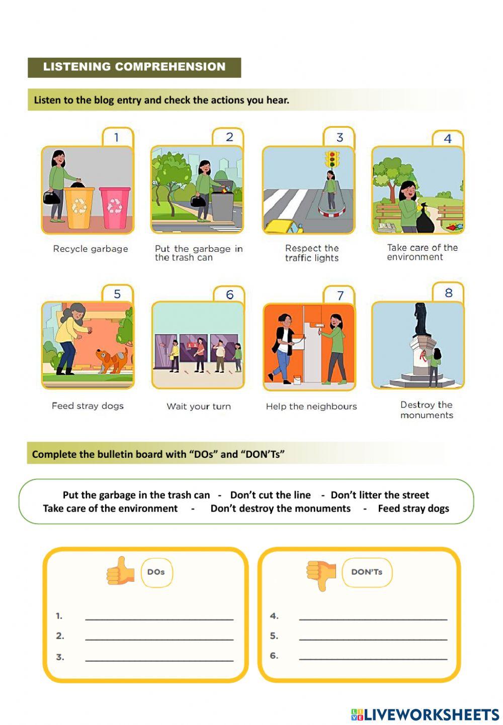 LEARNING EXPERIENCE 9 - 3RD - ACTIVITY 2-3 online exercise for | Live ...