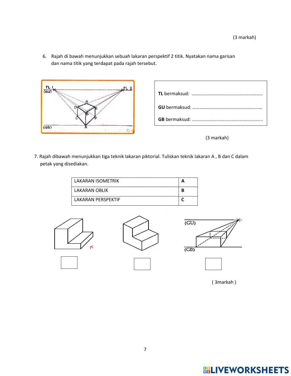 Latihan program smart RBT 1 worksheet | Live Worksheets