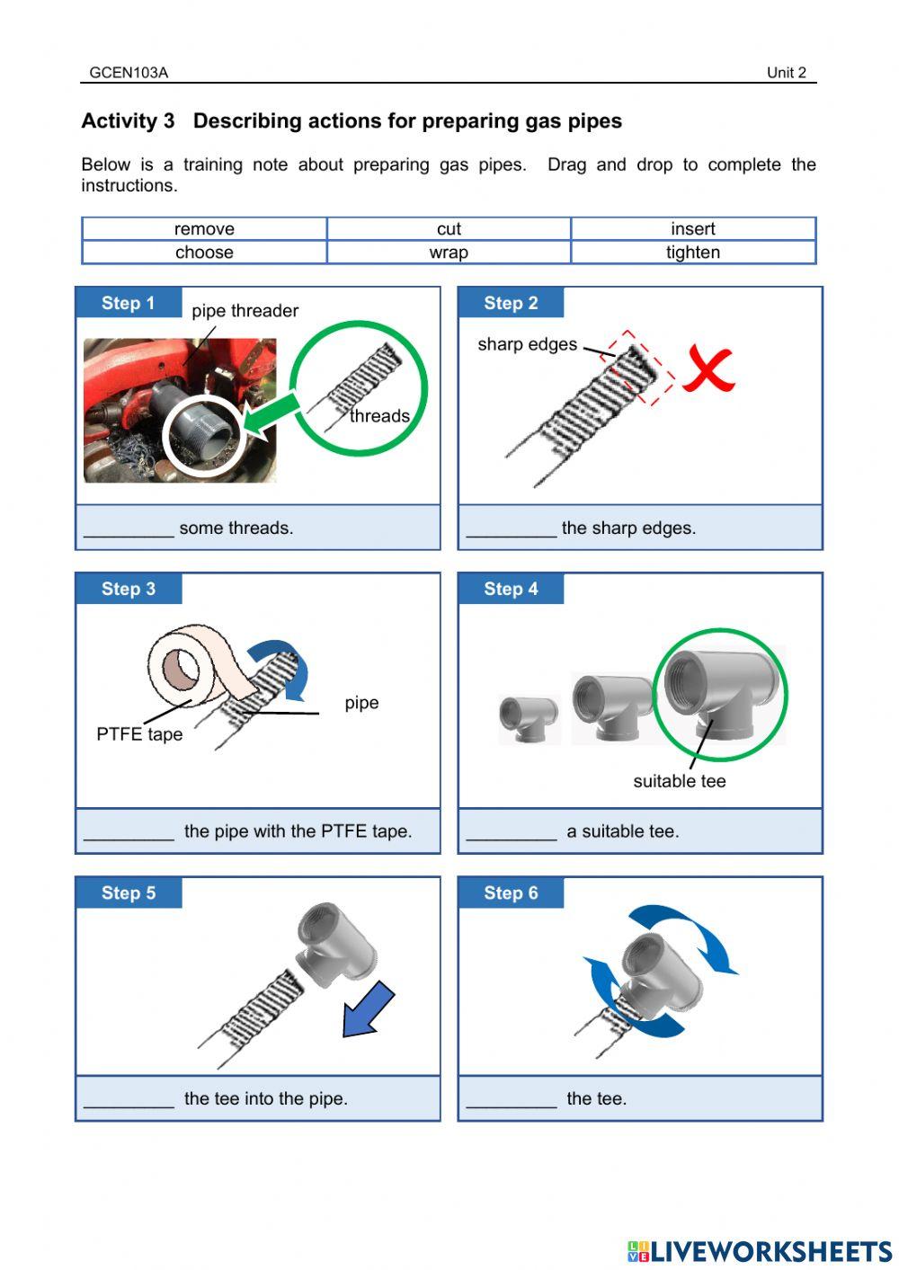 Unit 2 Activity 3 1672874 | jackieyc | Live Worksheets