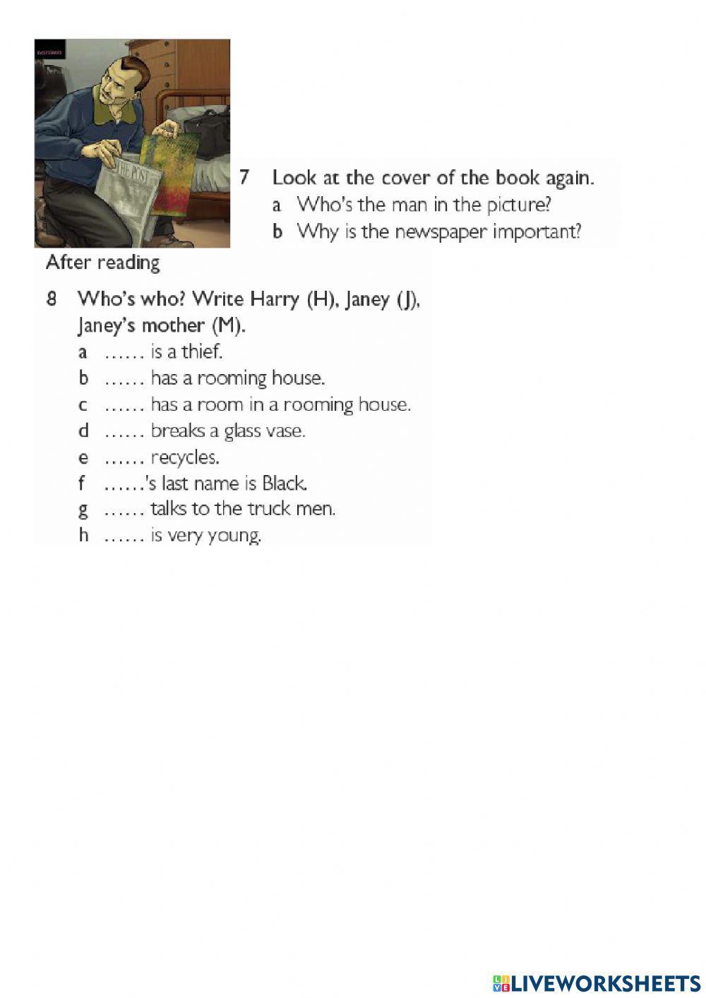 Newspaper Chase | Free Interactive Worksheets | 1673556