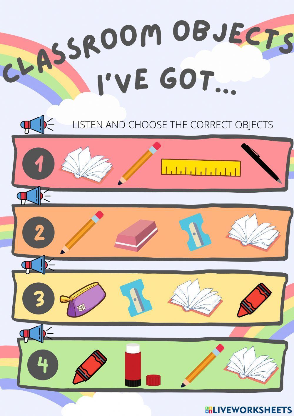 Classroom objects 1673947 | Idaira Rodríguez Martín