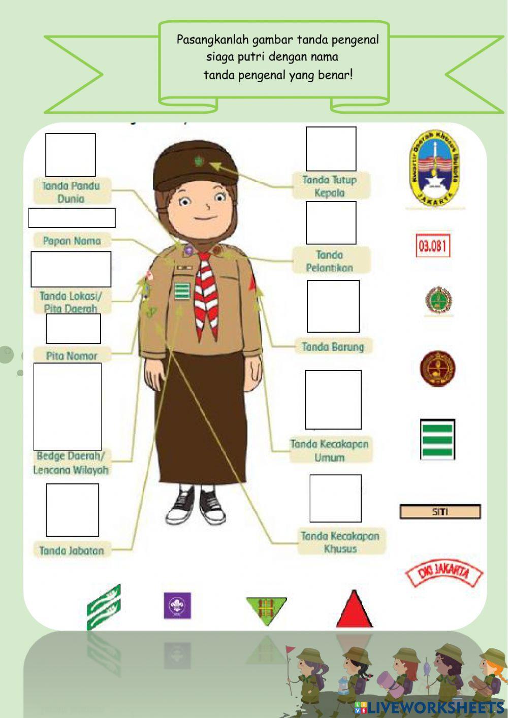 Tanda Pengenal … | Free Interactive Worksheets | 1674178