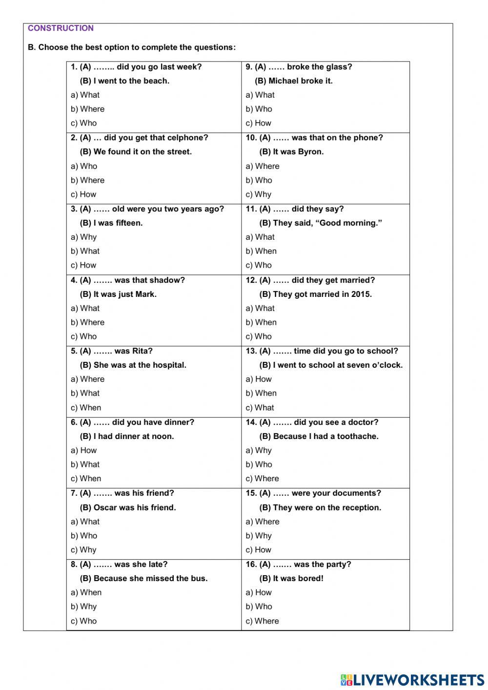 Wh Questions With Simple Past Worksheet Live Worksheets wh-questions-with-simple-past-worksheet-live-worksheets