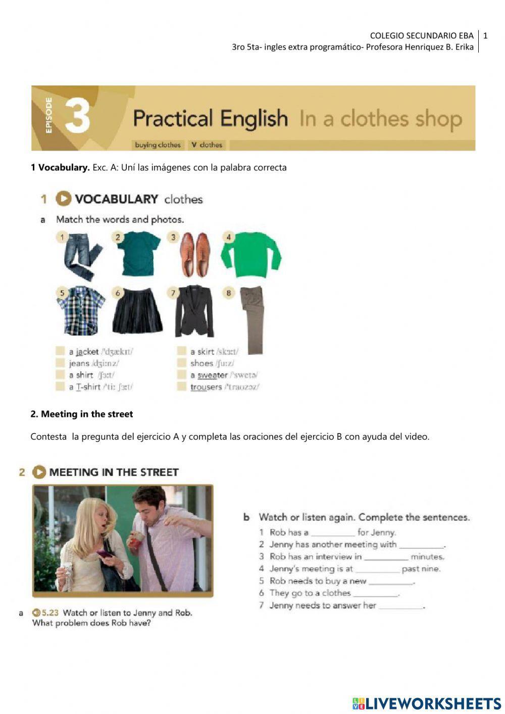 Practical engli… | Free Interactive Worksheets | 1677493