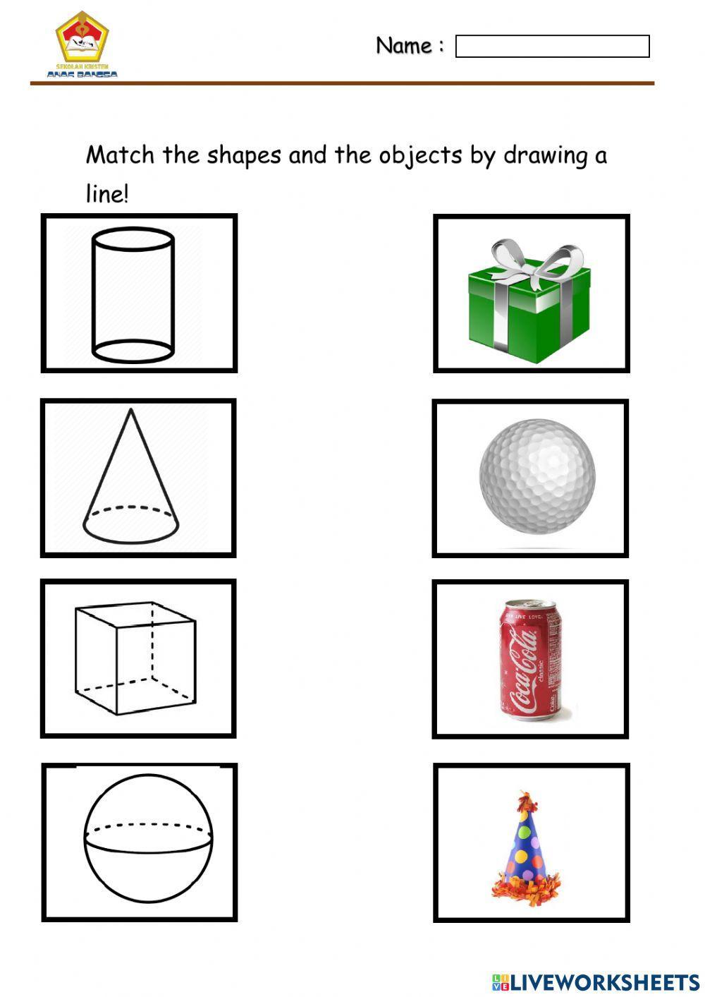 3d drawing worksheet