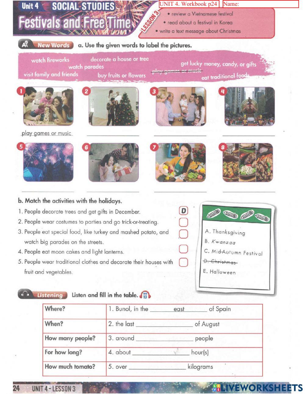 Pdf online worksheet: New words | Live Worksheets