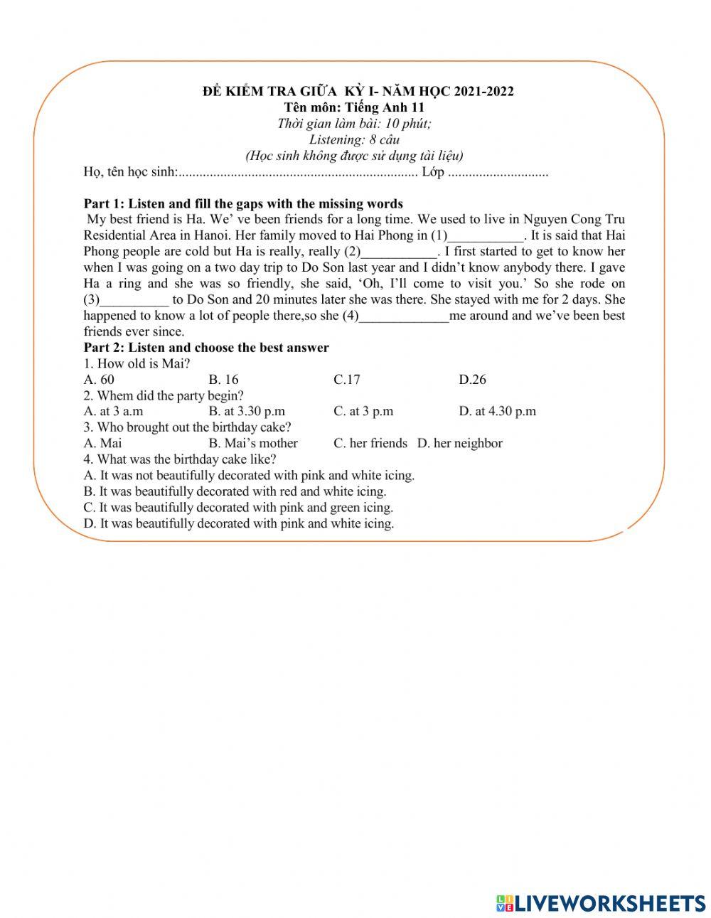 English 11 interactive worksheet | Live Worksheets