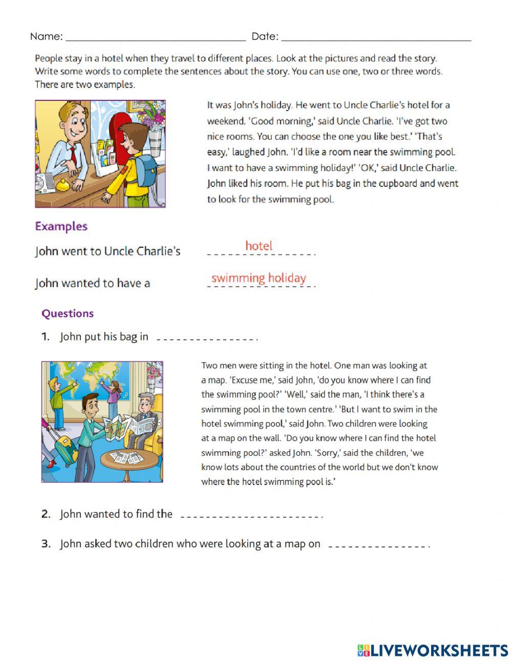 Practice Cambridge worksheet | Live Worksheets