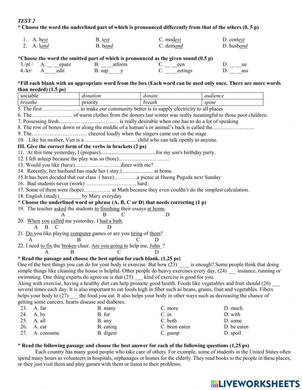 E10- hk1 | Free Interactive Worksheets | 1679729