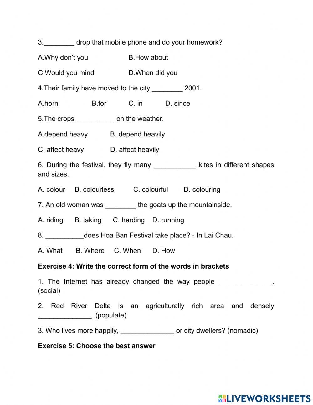 1679740 | English grade 8 | Nguyễn Trần Lan Triều