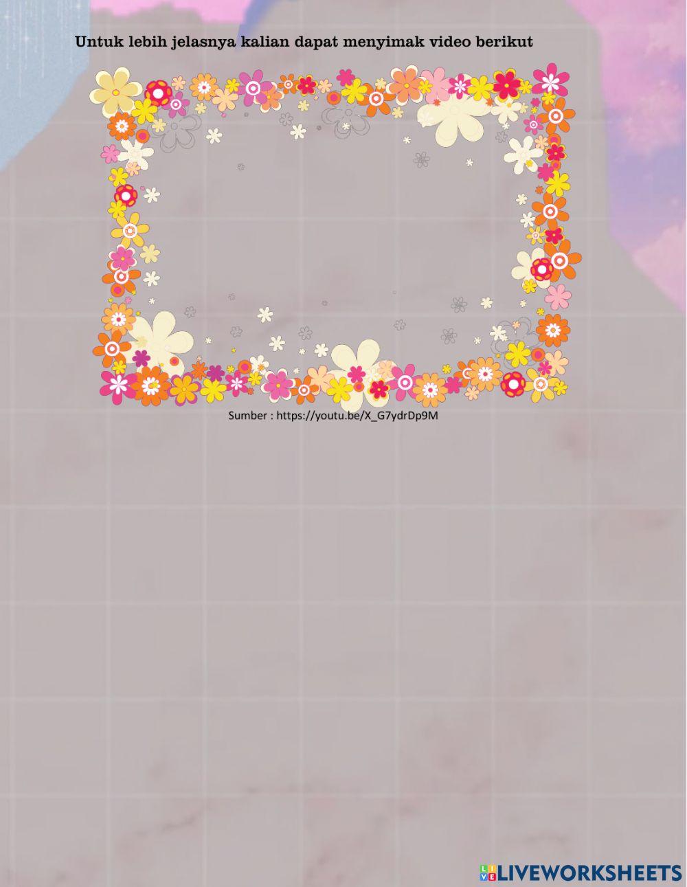 Kesamaan, operasi, transpose, determinan dan invers matriks worksheet ...