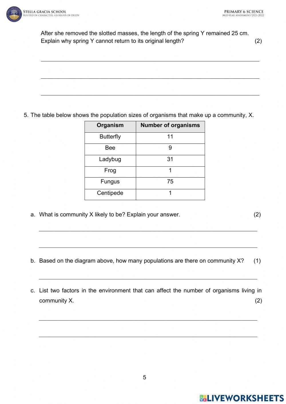 1680181 | P6 Science-Mid-Year Assessment | Herna85