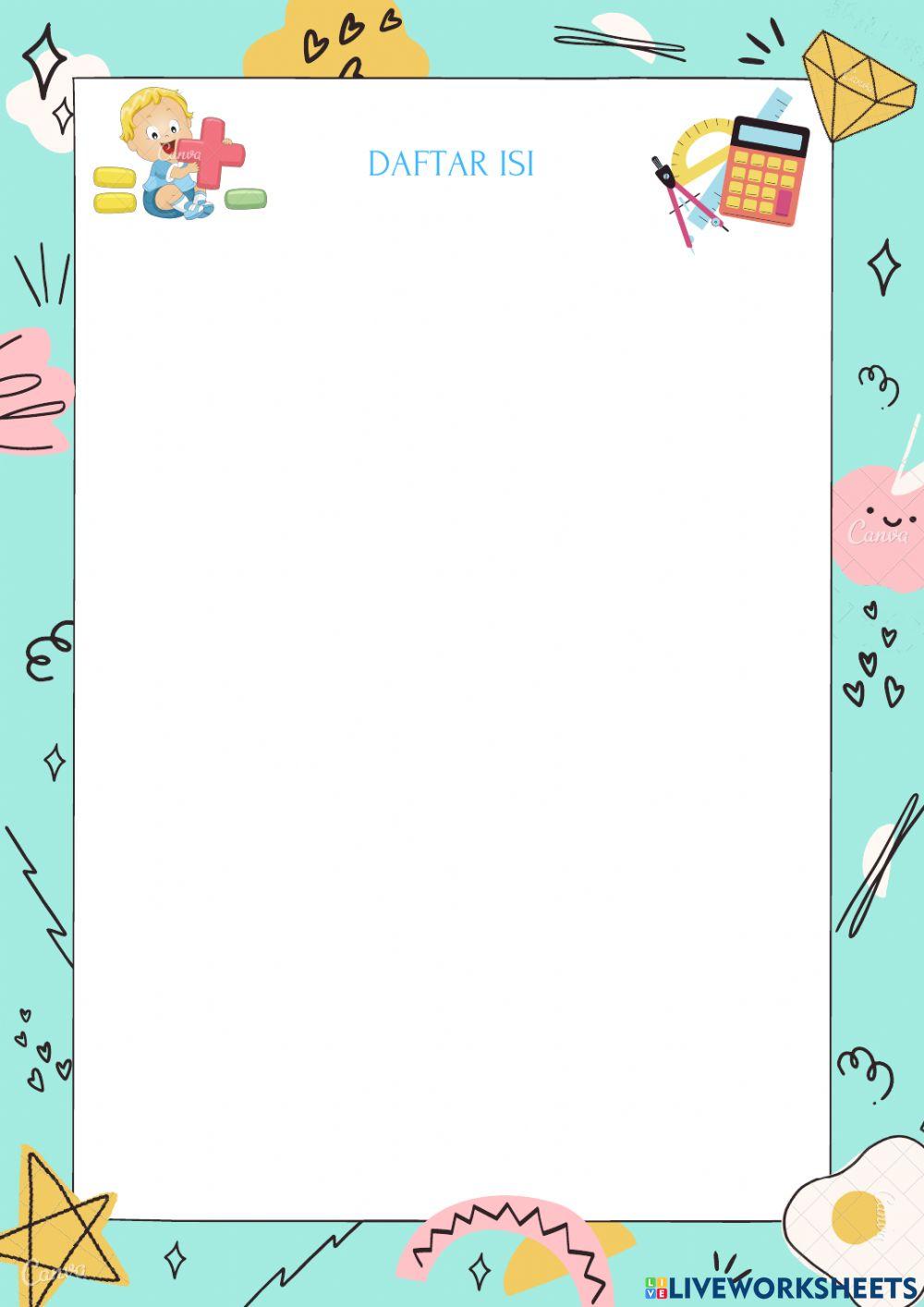 Kelipatan persekutuan terkecil worksheet | Live Worksheets