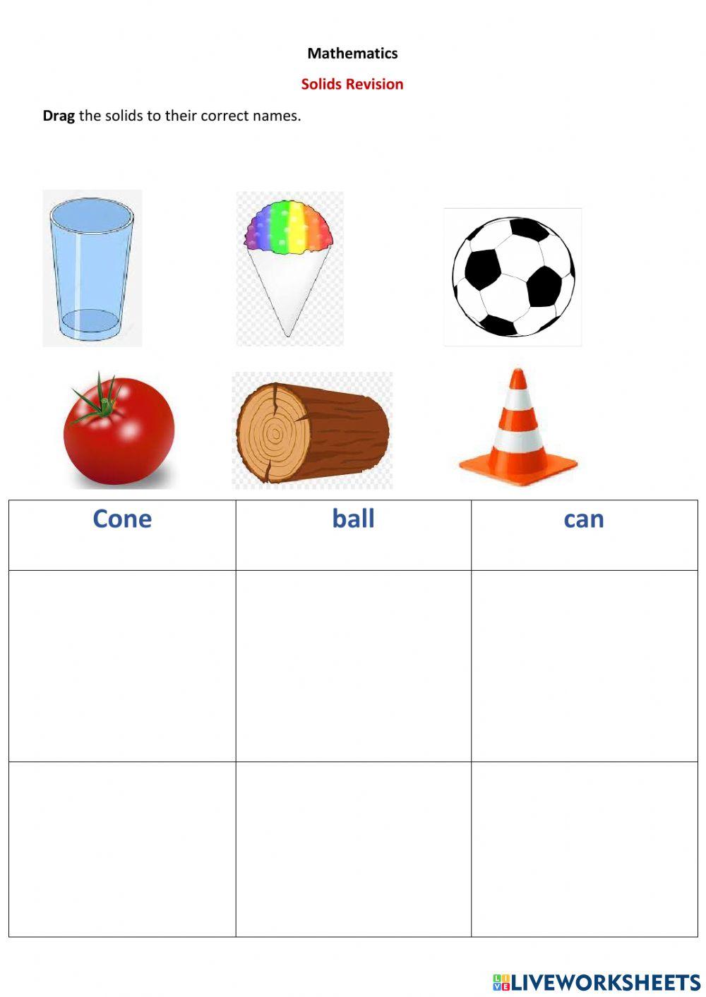 solids review online exercise for | Live Worksheets